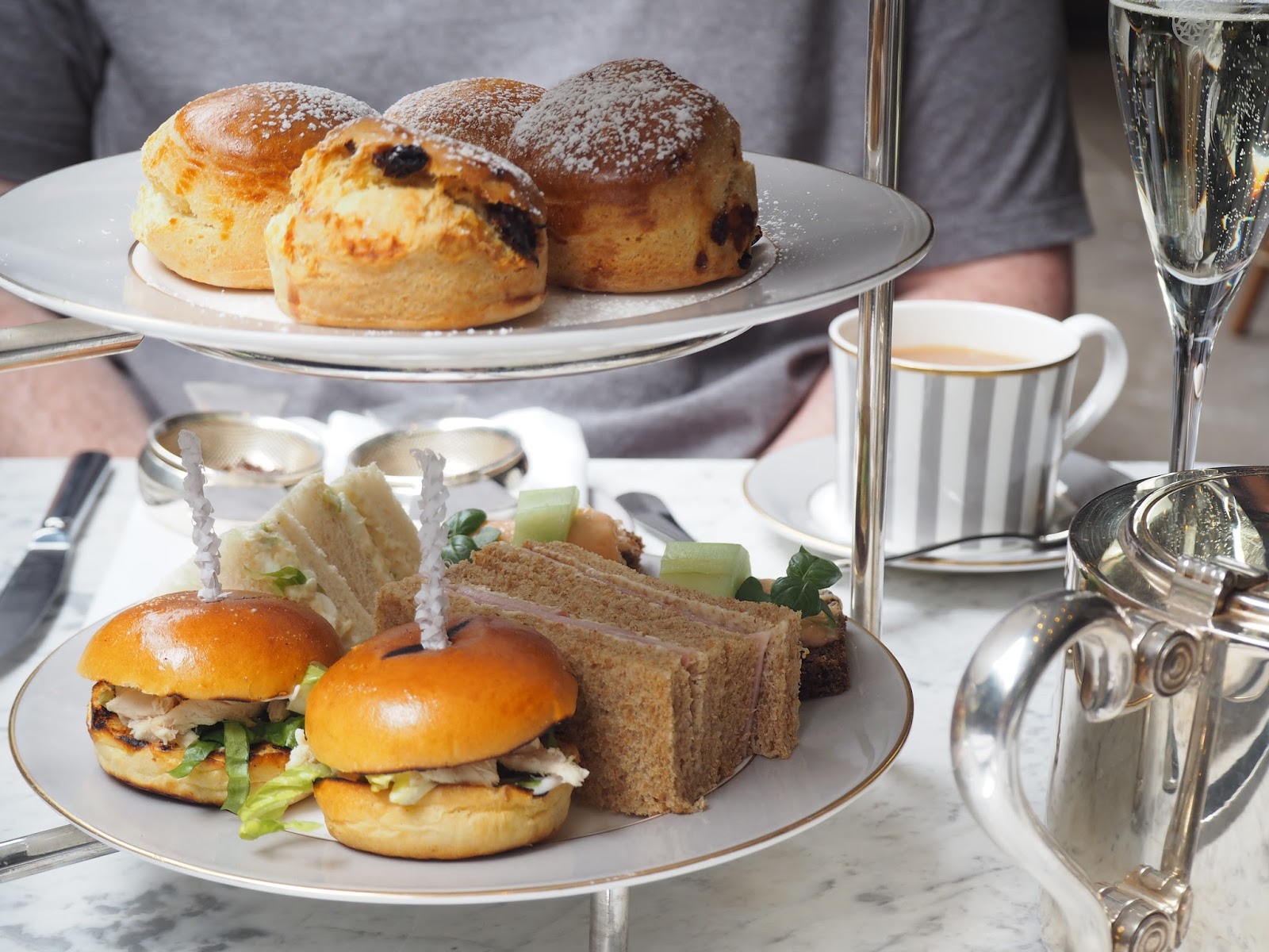 Afternoon Tea At Dalloway Terrace, The Bloomsbury Hotel / Georgina Does