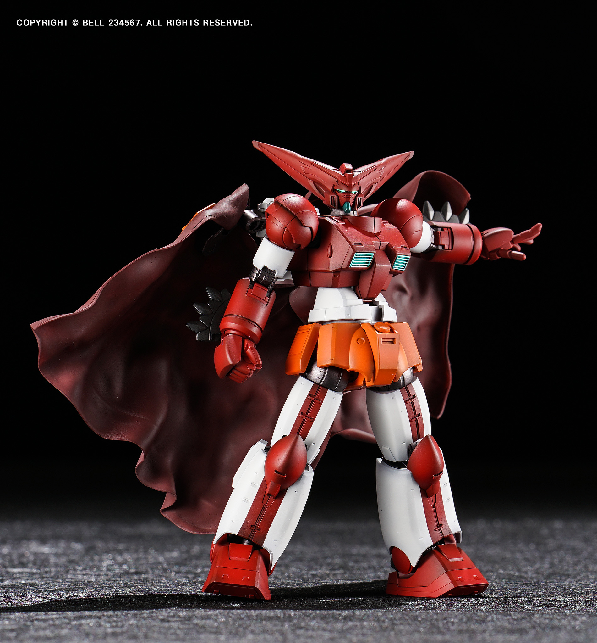 HG 1/144 Getter Robo Getter-1 (Painted Build) ~ Gundam Reference