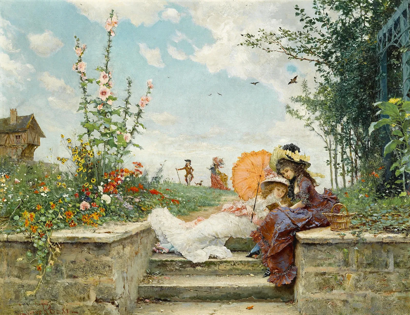 Lucius Rossi (1846-1913) | Genre painter | Masterpiece | Tutt'Art@