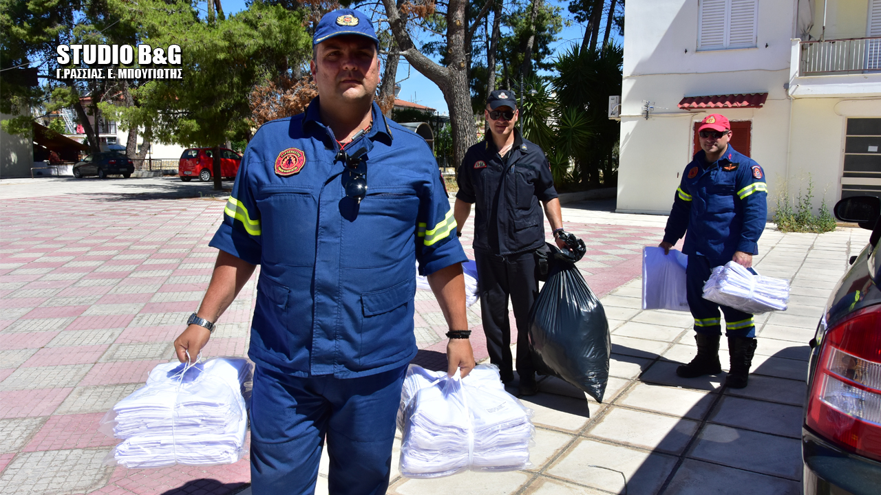 Συγκινητική κίνηση από την Πυροσβεστική Ναυπλίου προς το Λύρειο Παιδικό ...