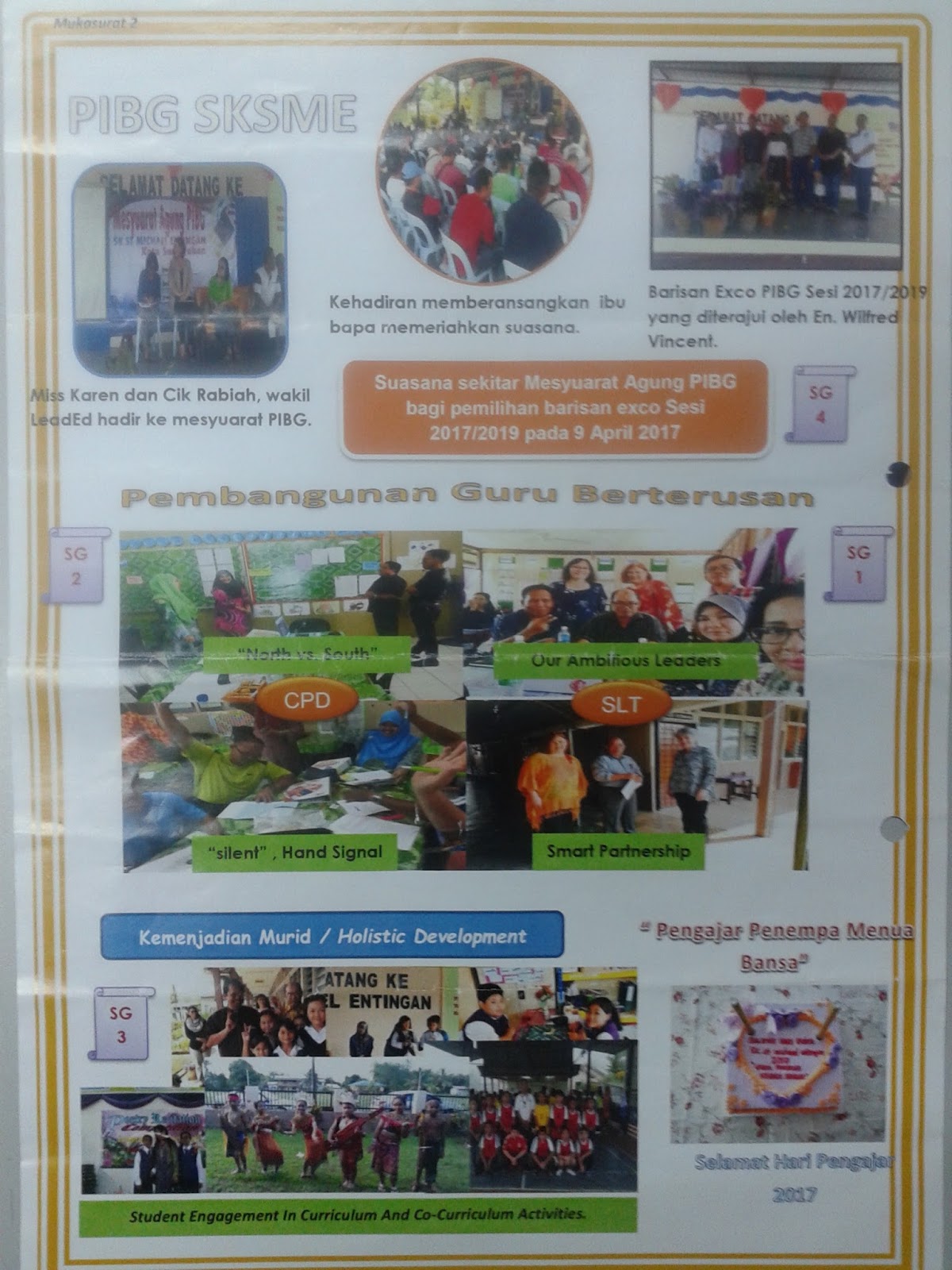 SK ST. MICHAEL (M) ENTINGAN: BULETIN SEKOLAH