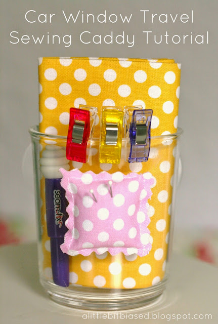 Car Window Travel Sewing Caddy Tutorial + Giveaway!!! | A Little Bit ...