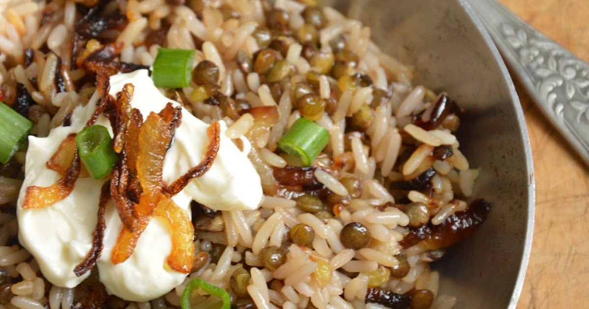 Petite Cuillère et Charentaises: Mujaddara ou Riz aux lentilles {Liban ...