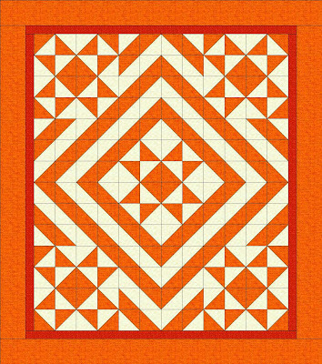 L' FAIR QUILTS: Stash Report and EQ Layout of Stars Over Scott