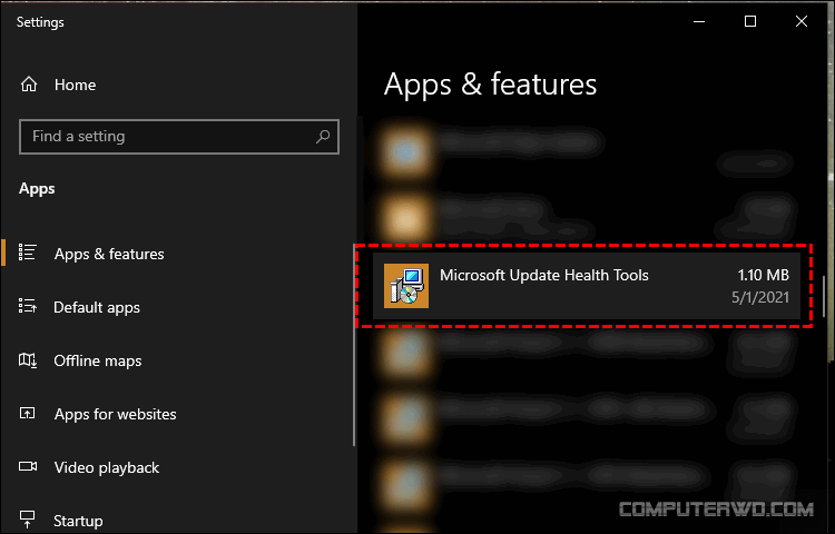 ماذا تفعل أداة Microsoft Update Health في ويندوز 10