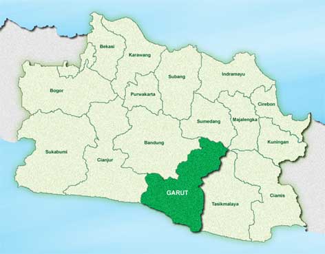 GARUT DISTRICT: Peta Wisata