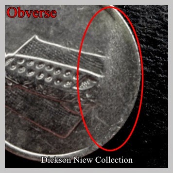 MAJOR DIE BREAK ERROR-THE "CUD" | Error coins