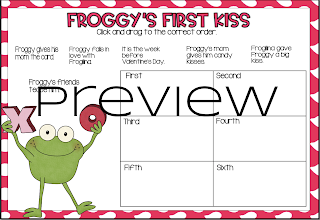 1st Grade Hip Hip Hooray!: Froggy's First Kiss...A Literary Companion