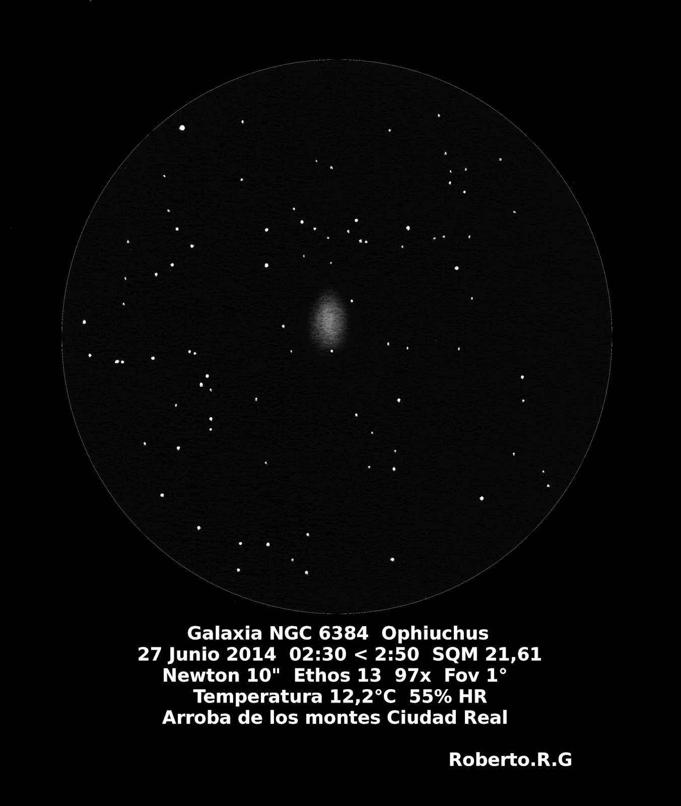 Observaciones astronómicas visuales: Observación galaxia NGC 6384 Ophiuchus