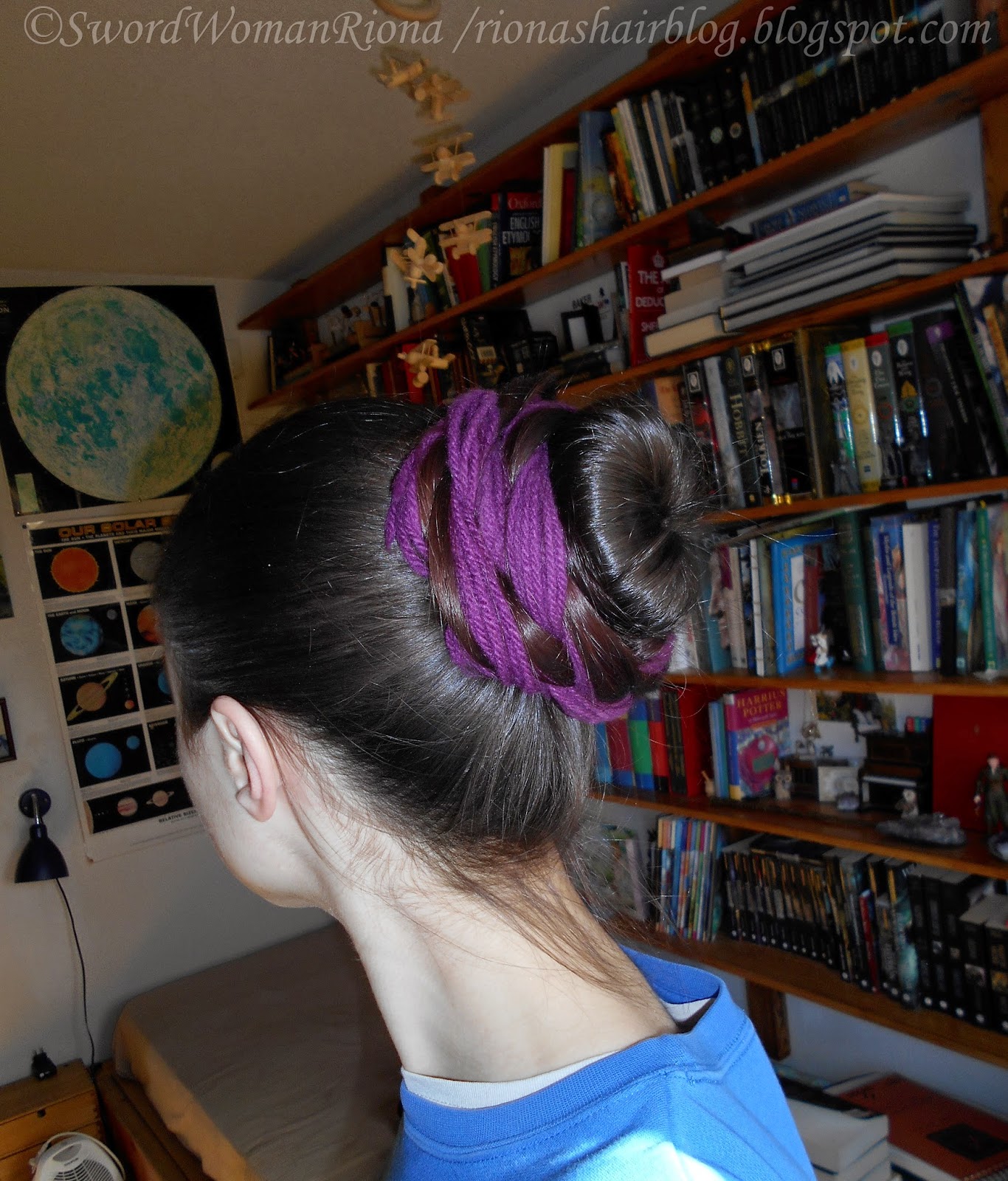 A Sword-woman's Natural Hair blog: Hairstyles - The donut bun