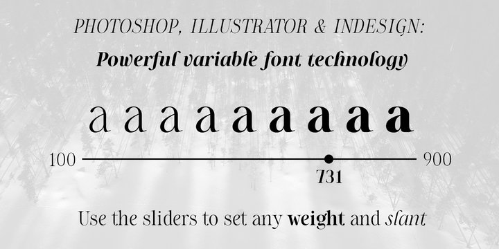 Better Posters: Variable fonts: A quick introduction