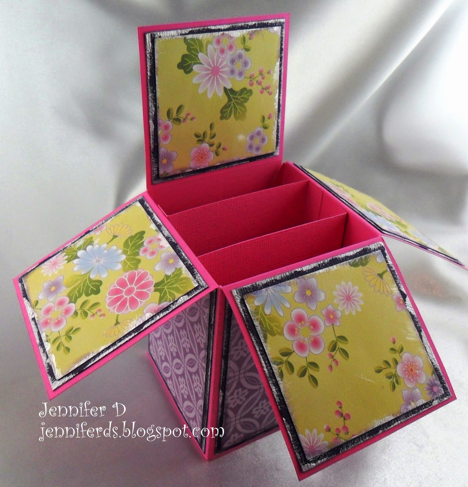 JenniferD's Blog: Box Card Tutorial