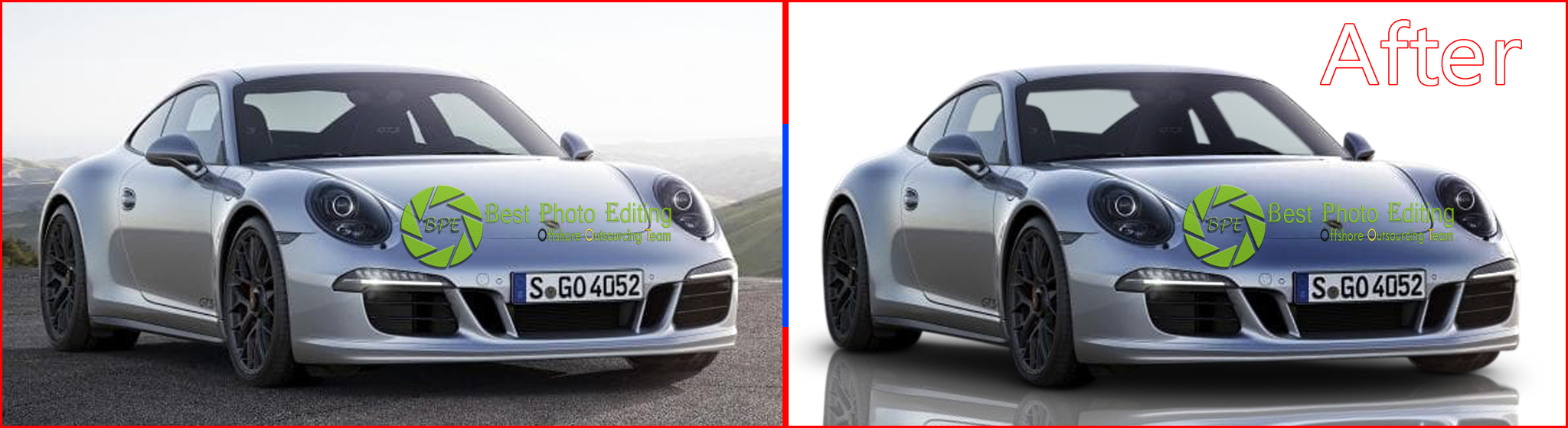 HQ Car Edits And Car Reflection Shadow Service