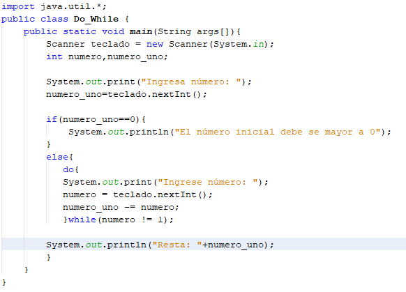 Ciclo Do-While en Java