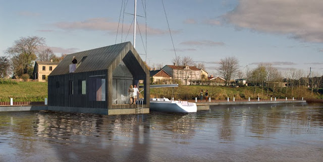 Coolest Cabins: Floating Cabin