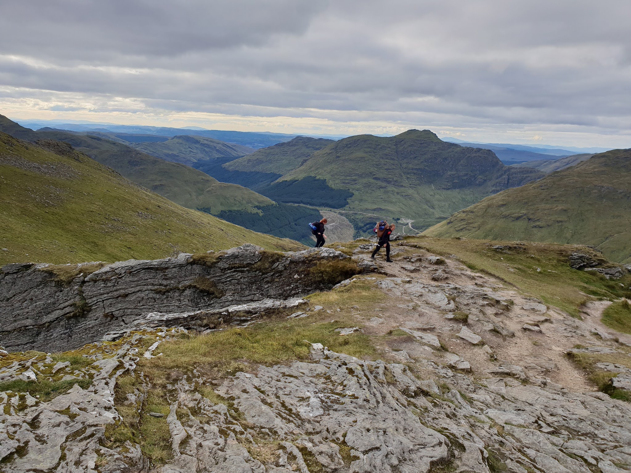 An adventurous scramble to the Cobbler, Arrochar Alps