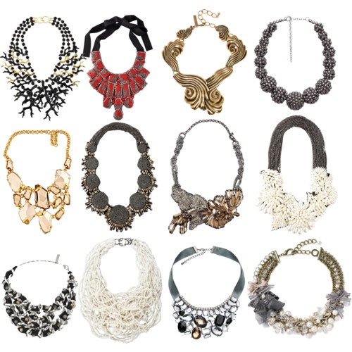 Aninha's Blog: Statement Necklaces..