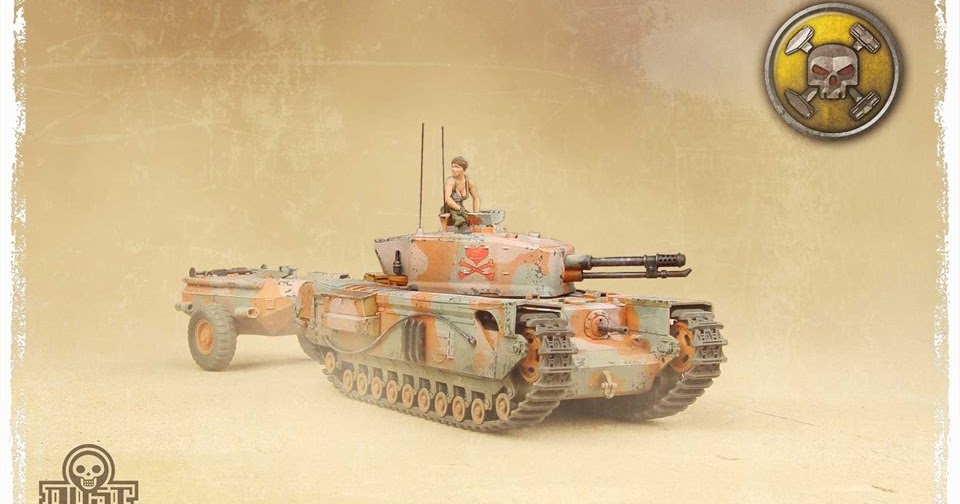 Tabletop Fix: Dust Models - New Churchill Preview