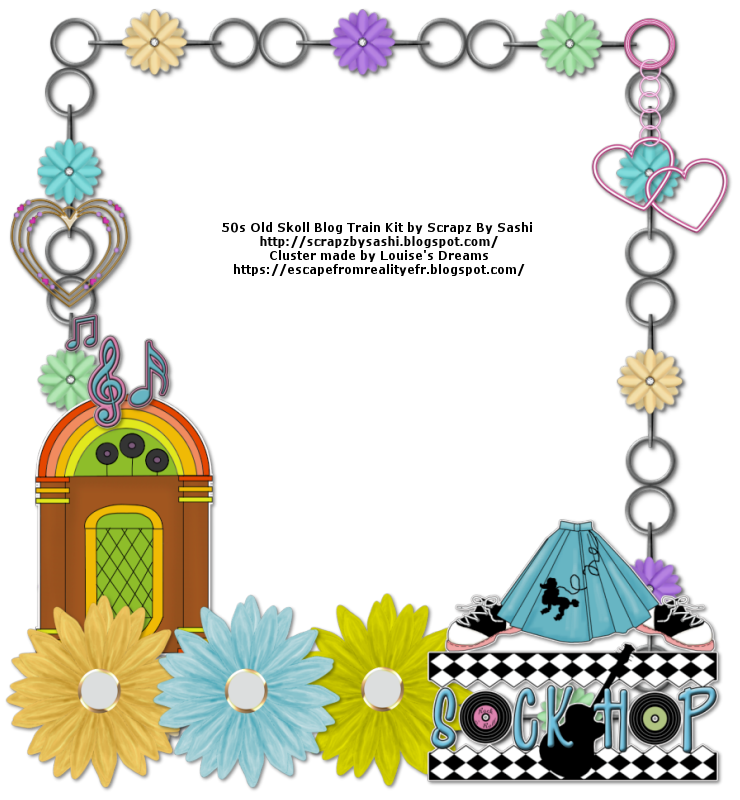 Escape From Reality Blog: FTU Cluster Frames 'Old Skool 50's Rock & Roll'