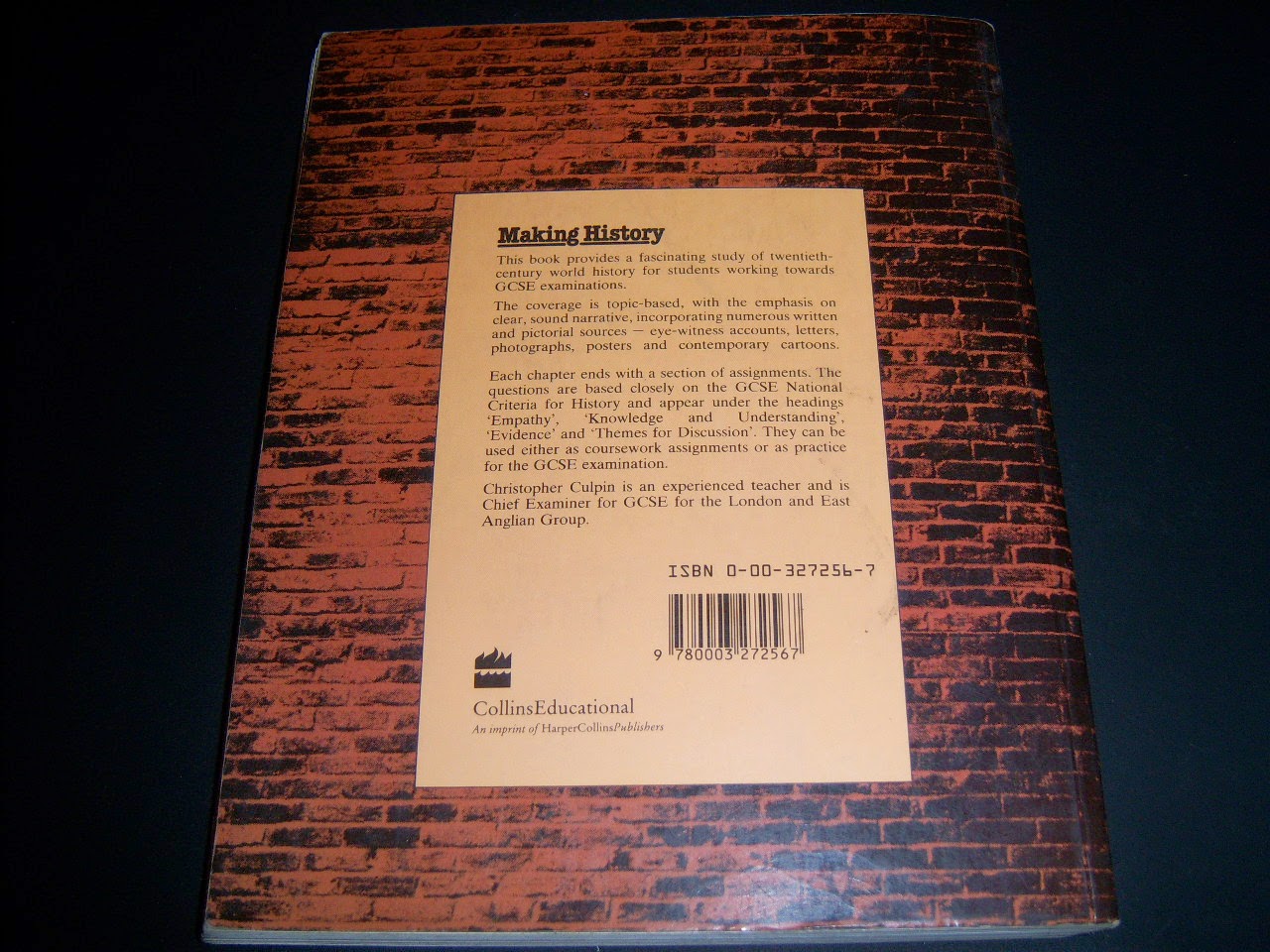 Stevenson Libros: Making History. Christopher Culpin. From 1914 to the ...