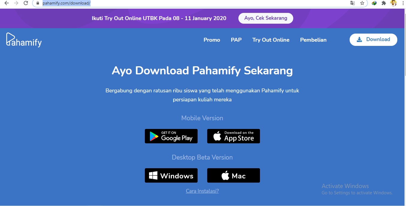 Cara Download Aplikasi Pahamify di Hp dan Komputer/PC - BERBAGI ILMU