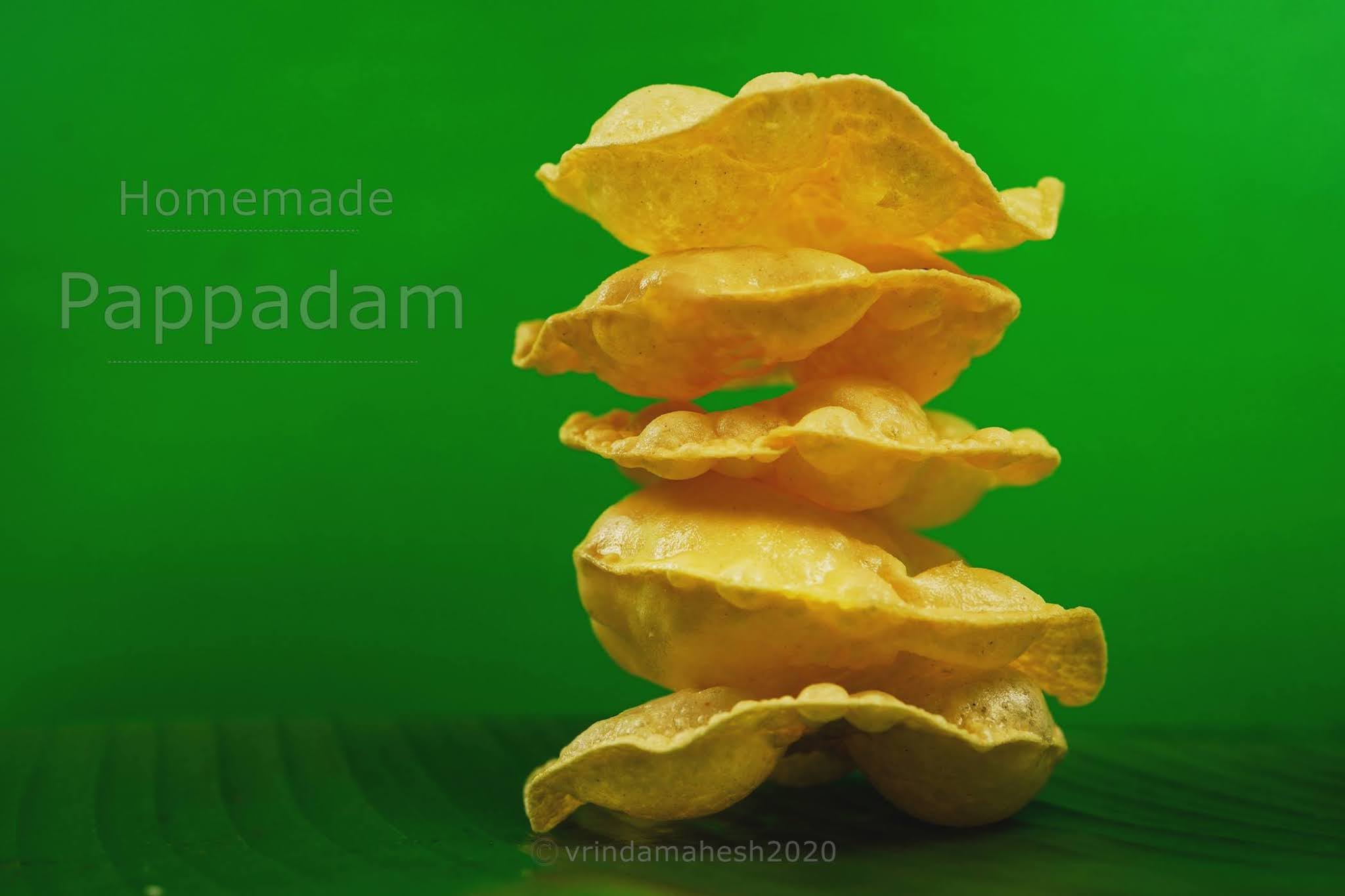 How to Make Pappadam at home / Homemade Kerala Pappadam