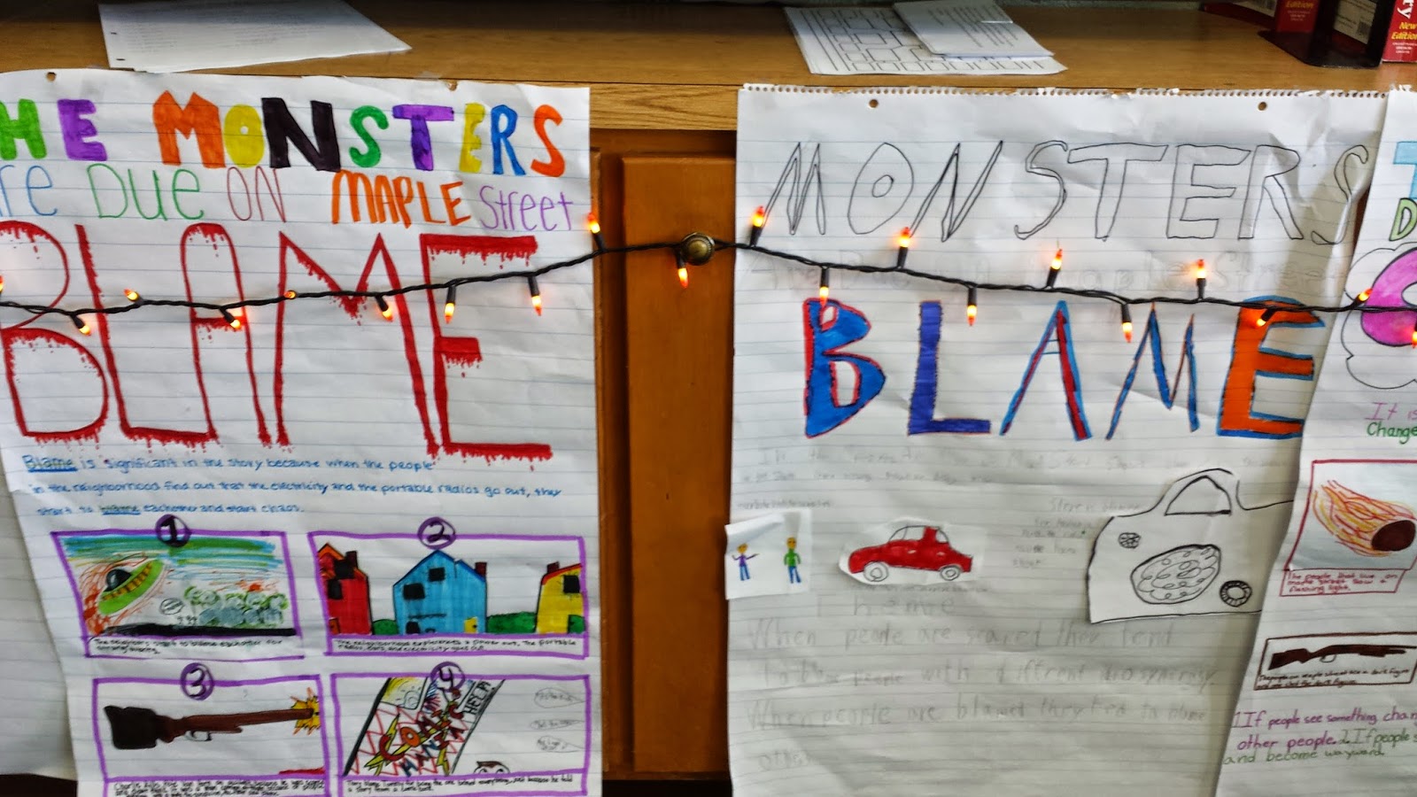 Literature Pain @ All Saints: "The Monsters are Due on Maple Street ...