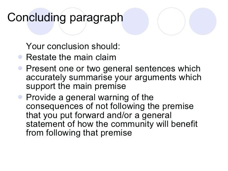 Conclusion Paragraph Examples For Argumentative Essay - Birthday Letter