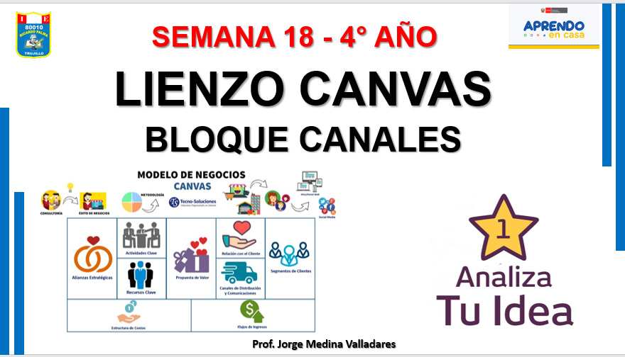Cuarto_EPT: SEMANA 18 LIENZO CANVAS: SEGMENTO O BLOQUE CANAL