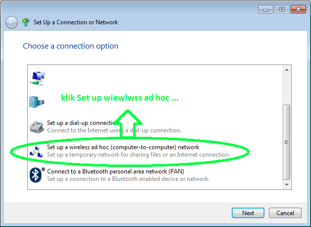 Cara membangun & Konfigurasi Jaringan Add Hock di Windows 7 ...