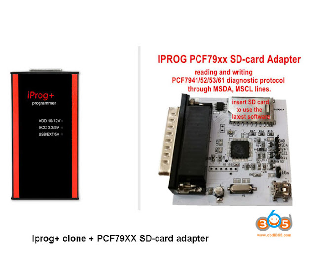 Read and Write PCF79xx ECU by iProg or VVDI Prog | Kess V2 Master ECU ...