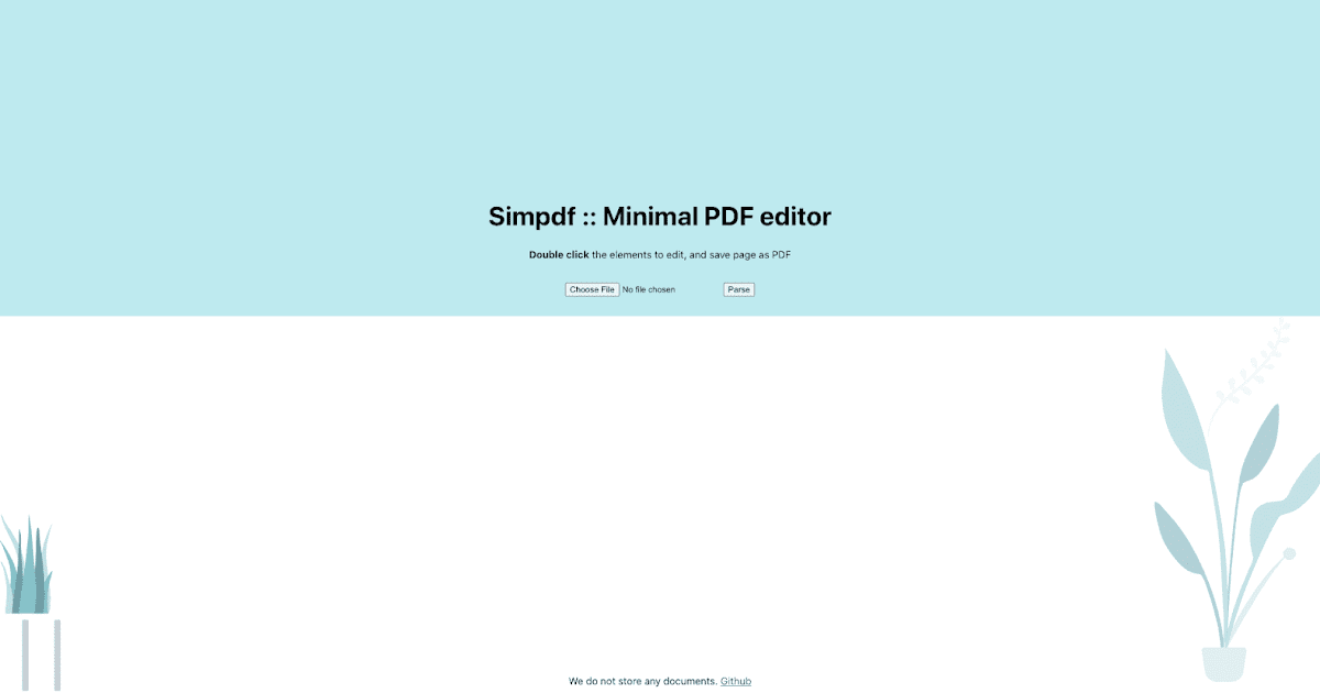 Simpdf, editor minimalista que conserva la estructura y formato del ...