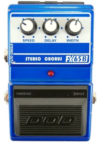 John Frusciante effects: DOD FX65 V2: o pedal de chorus do Blood Sugar Sex Magik