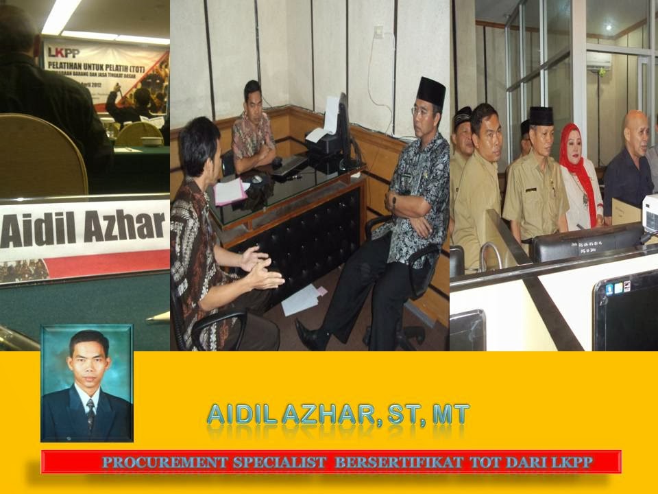 MANAJEMEN PROYEK oleh Aidil Azhar: Panitia Penerima Hasil Pekerjaan