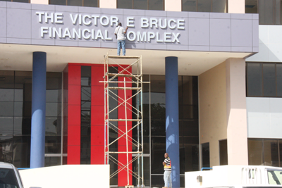 Tobago Daily: Victor E. Bruce Financial Complex Opened