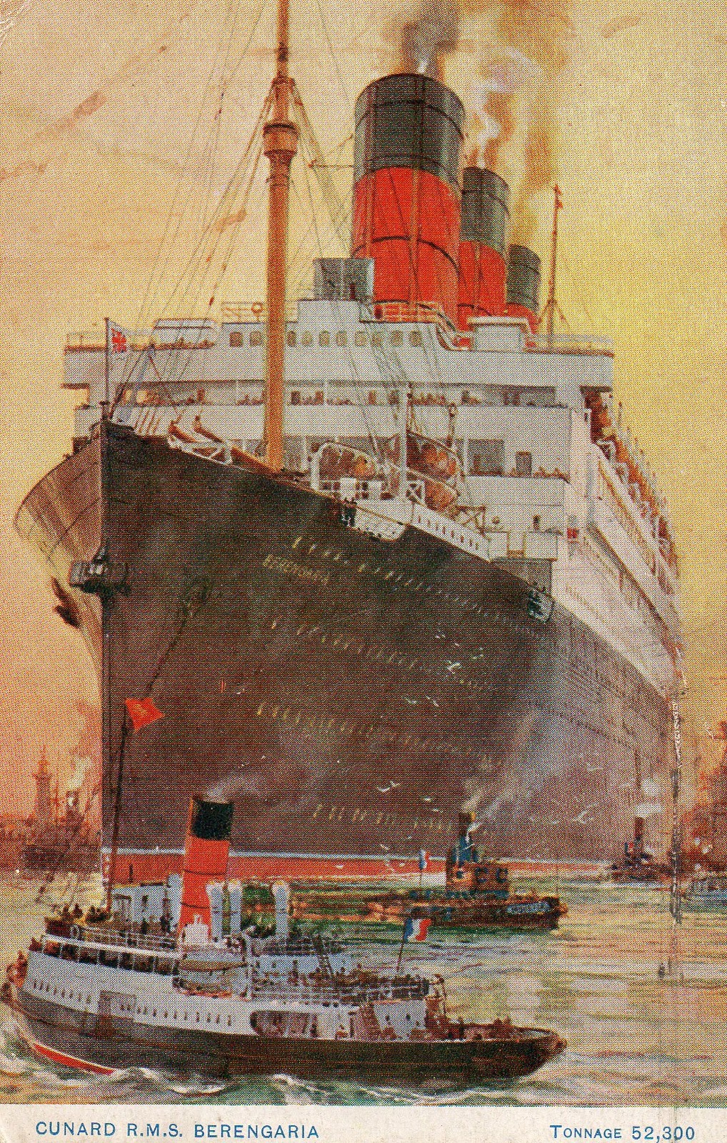 Transatlantic Era: SS Imperator - RMS Berengaria...