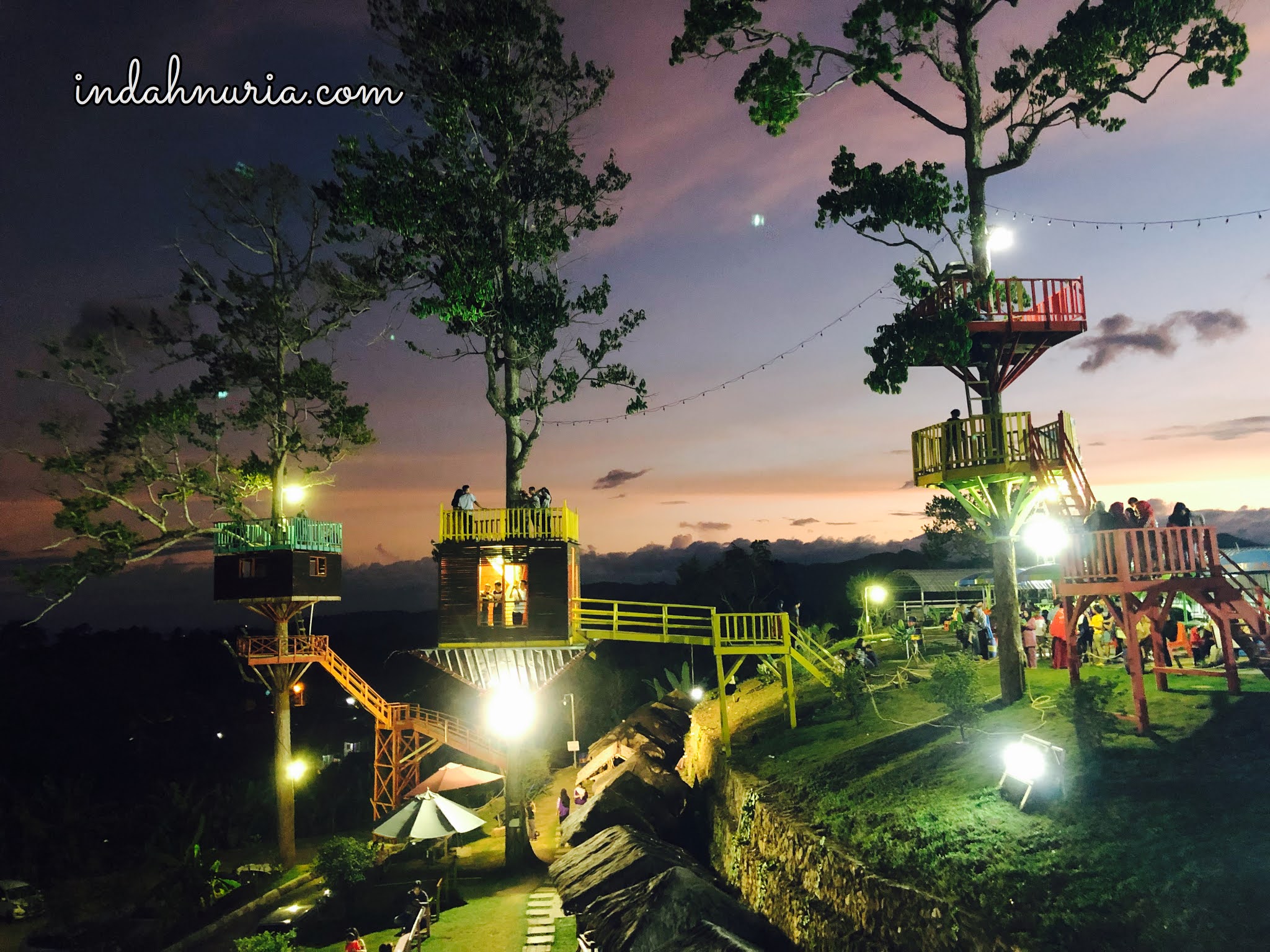 My Purple World : Stunning View of Lampung at Puncak Mas Lampung