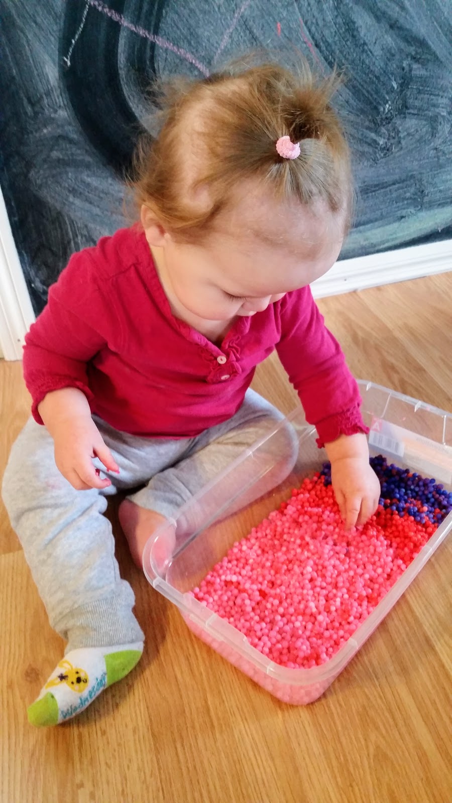 Sweetest Days of Childhood: Tapioca Pearl Sensory Play!