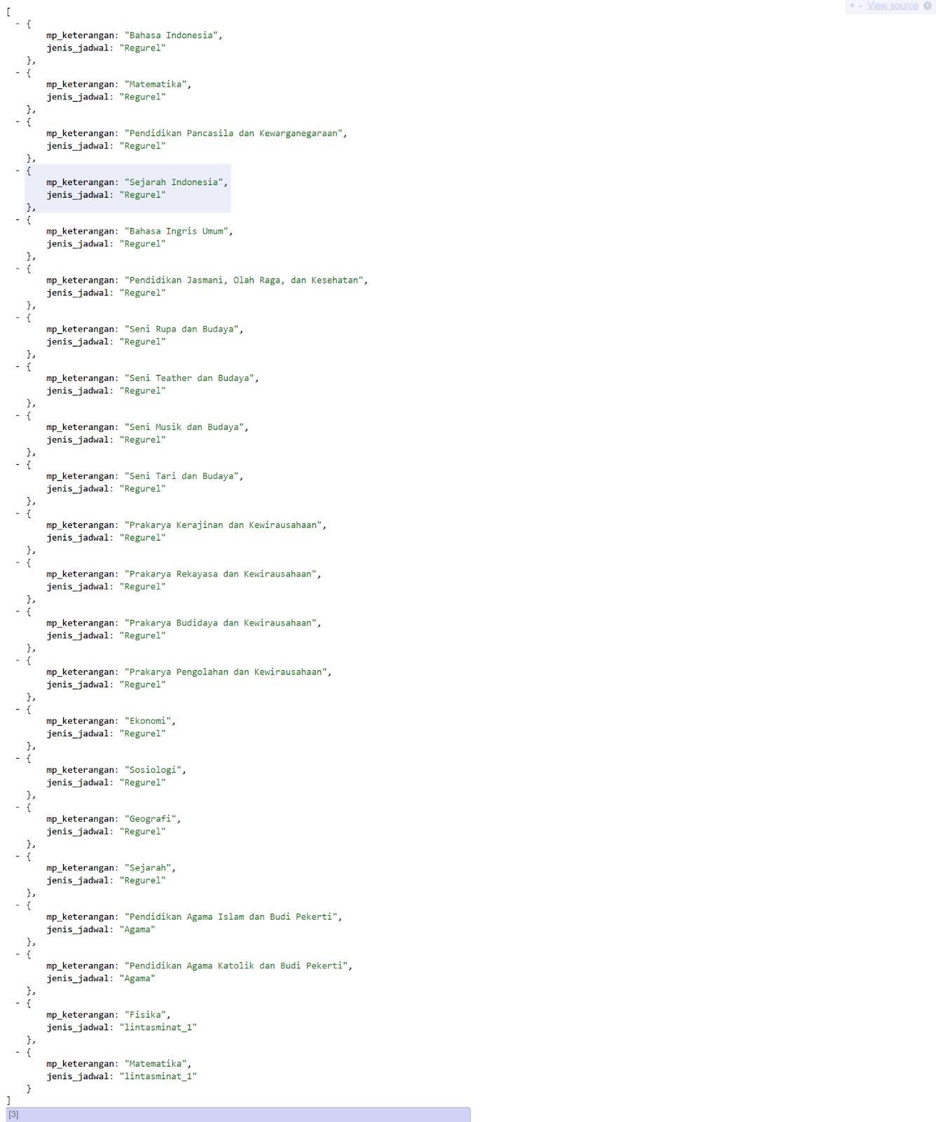 Tools Agar Tampilan Json Di Browser Lebih Rapih Teziger Blog