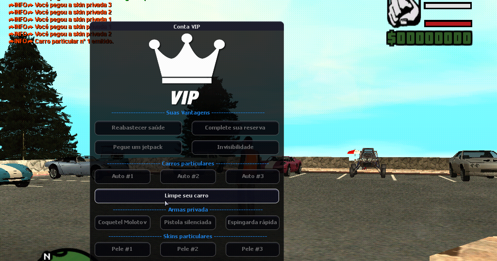 Painel Vip By Croak - PLANET MODS MTA