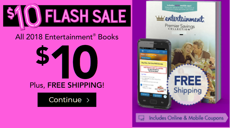 2018 Entertainment Coupon Books $10 (Reg $35) + Free Shipping ...