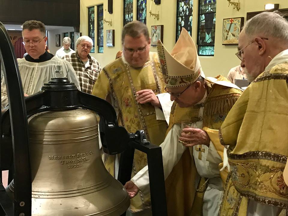 New Liturgical Movement: Traditional Baptism of a Bell Celebrated in Omaha