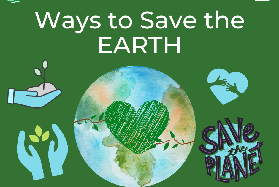 20 Simple Ways to Save the Earth [Save the Planet Infographic ...