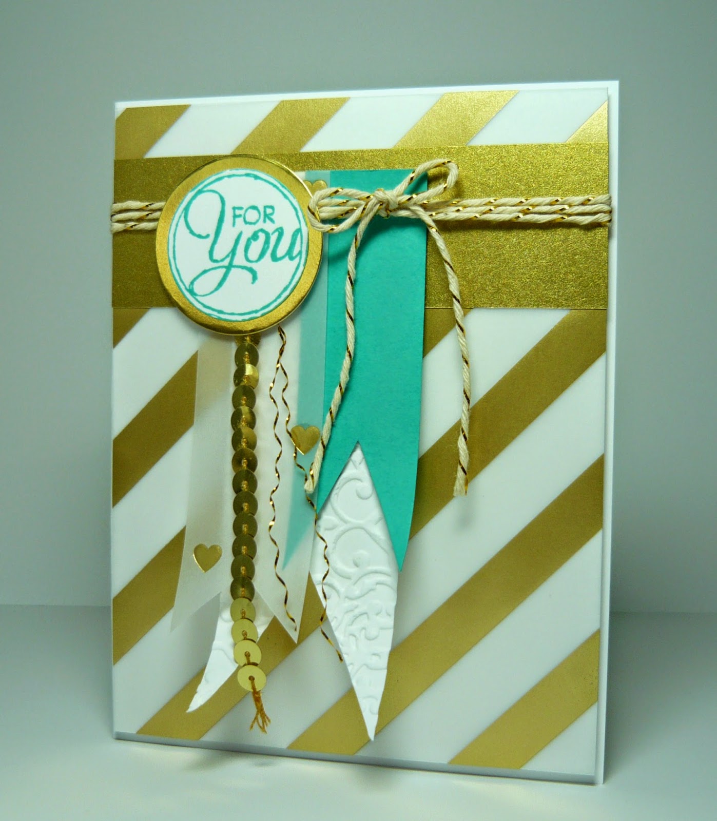 Perry Papercrafts: Birthday Gold