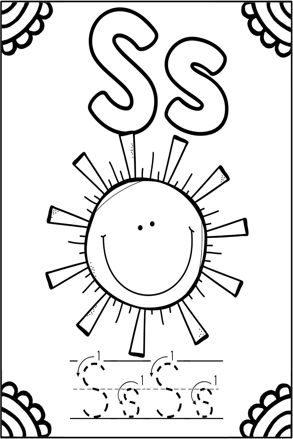 Abecedario para Colorear y Trazar | Mundo de Rukkia