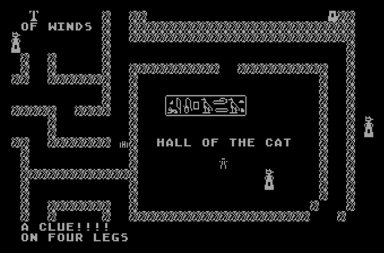 The CRPG Addict: Game 331: Beneath the Pyramids (1980)