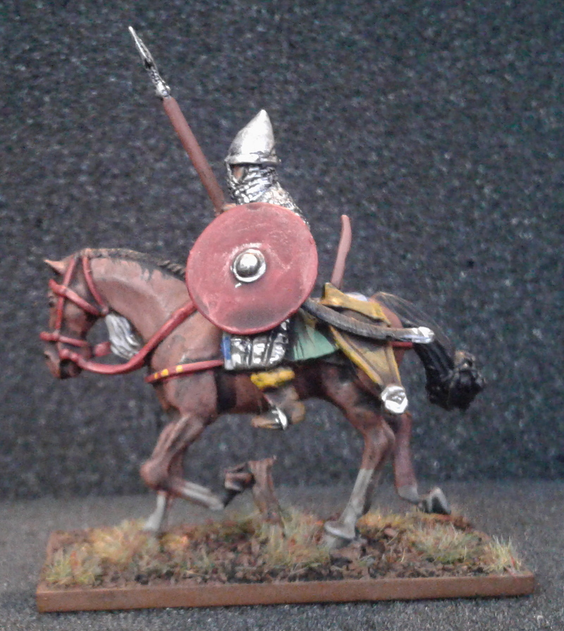 The Spoony Bardiche: Early Medieval Magyar Heavy Cavalry - test fig