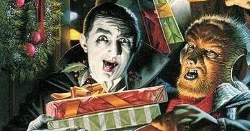 Bloody Pit of Rod: Universal Monsters Christmas Images