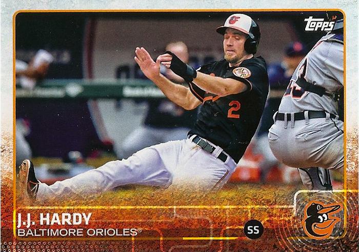 Orioles Card "O" the Day: J.J. Hardy, 2015 Topps Orioles Team Set #BO-11