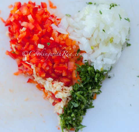 Trinidad Buljol (Salted Codfish Salad) and a story about Nana